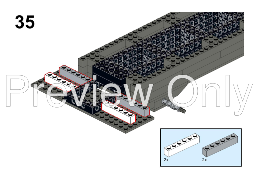 LEGO MOC Mule GTA V by tophy_legrand | Rebrickable - Build with LEGO