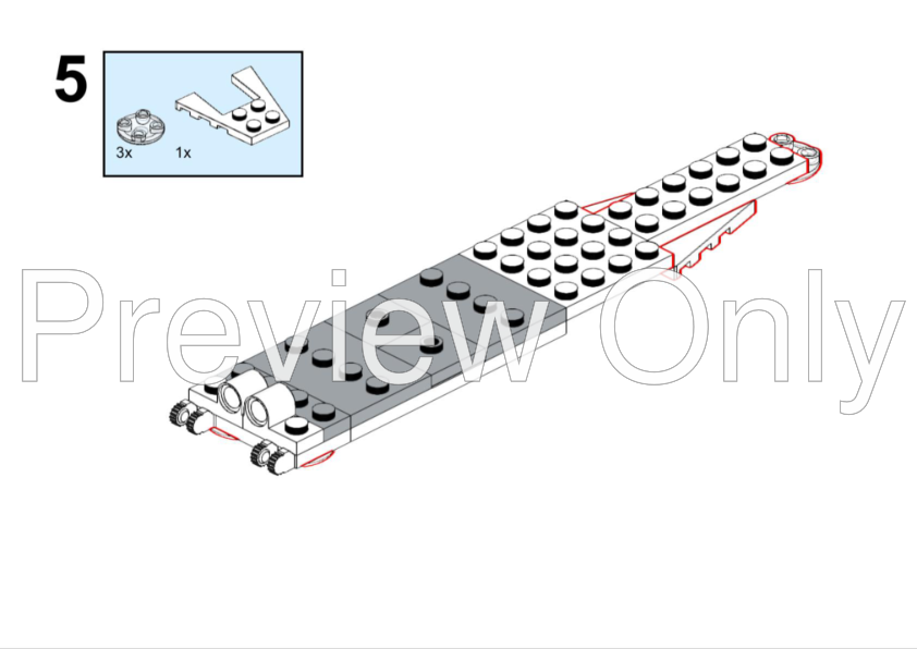 LEGO MOC Umbara LAAT Gunship by LSWfiend | Rebrickable - Build with LEGO