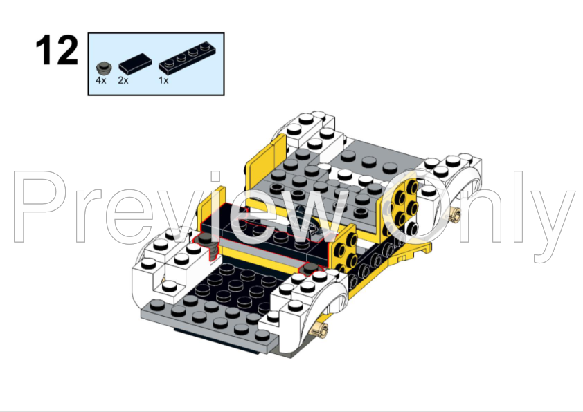 LEGO MOC Audi Quattro A2 Safari (Group B) by JMPmodels | Rebrickable ...