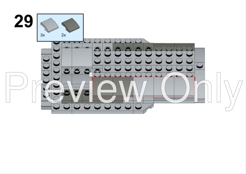 LEGO MOC F-22 Raptor Mini-Scale by Brickosaurus | Rebrickable - Build ...