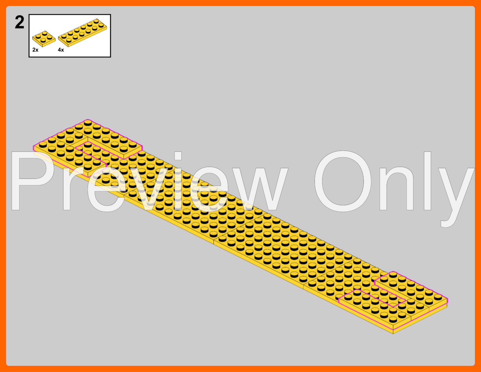 LEGO MOC T11- Autorack by Labronco Brick Designs | Rebrickable - Build ...