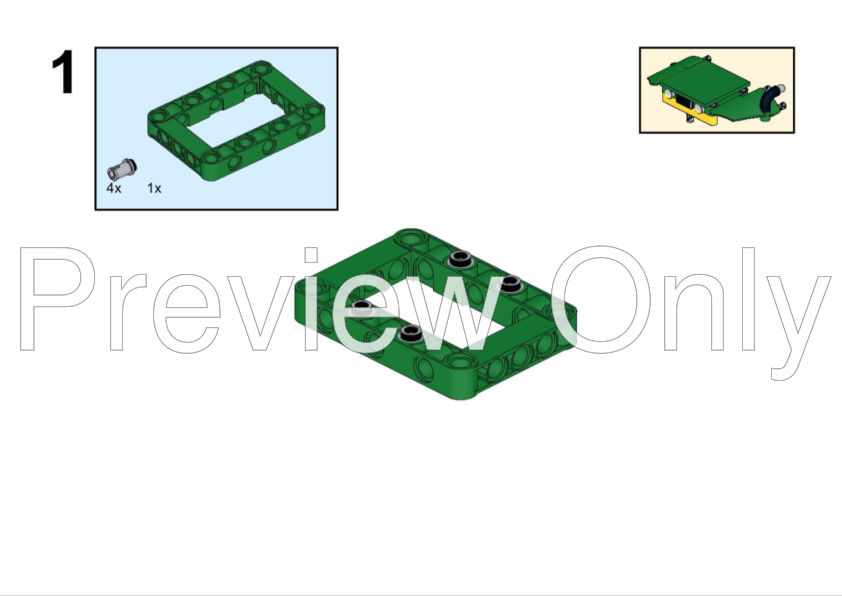 LEGO MOC 42136_jeep by eyal670 | Rebrickable - Build with LEGO