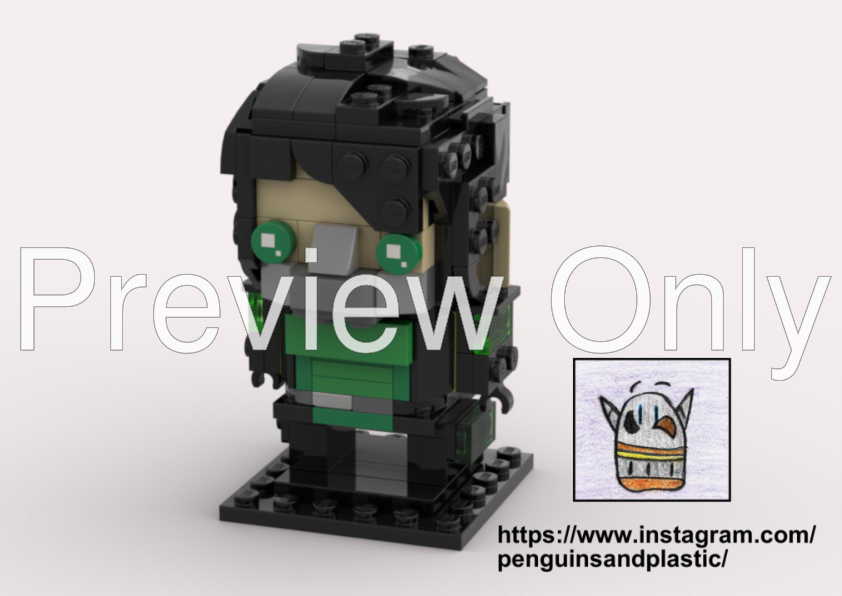 LEGO MOC VALORANT Viper Brickheadz by Penguins and plastic ...