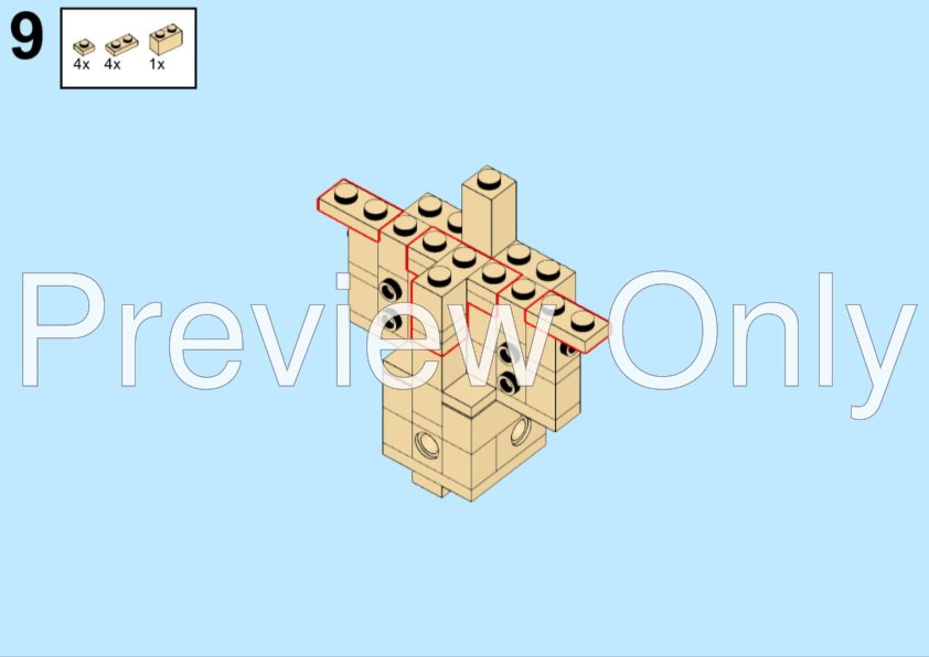 LEGO MOC Buff Doge meme Figure [Chad doge] by jxho | Rebrickable ...