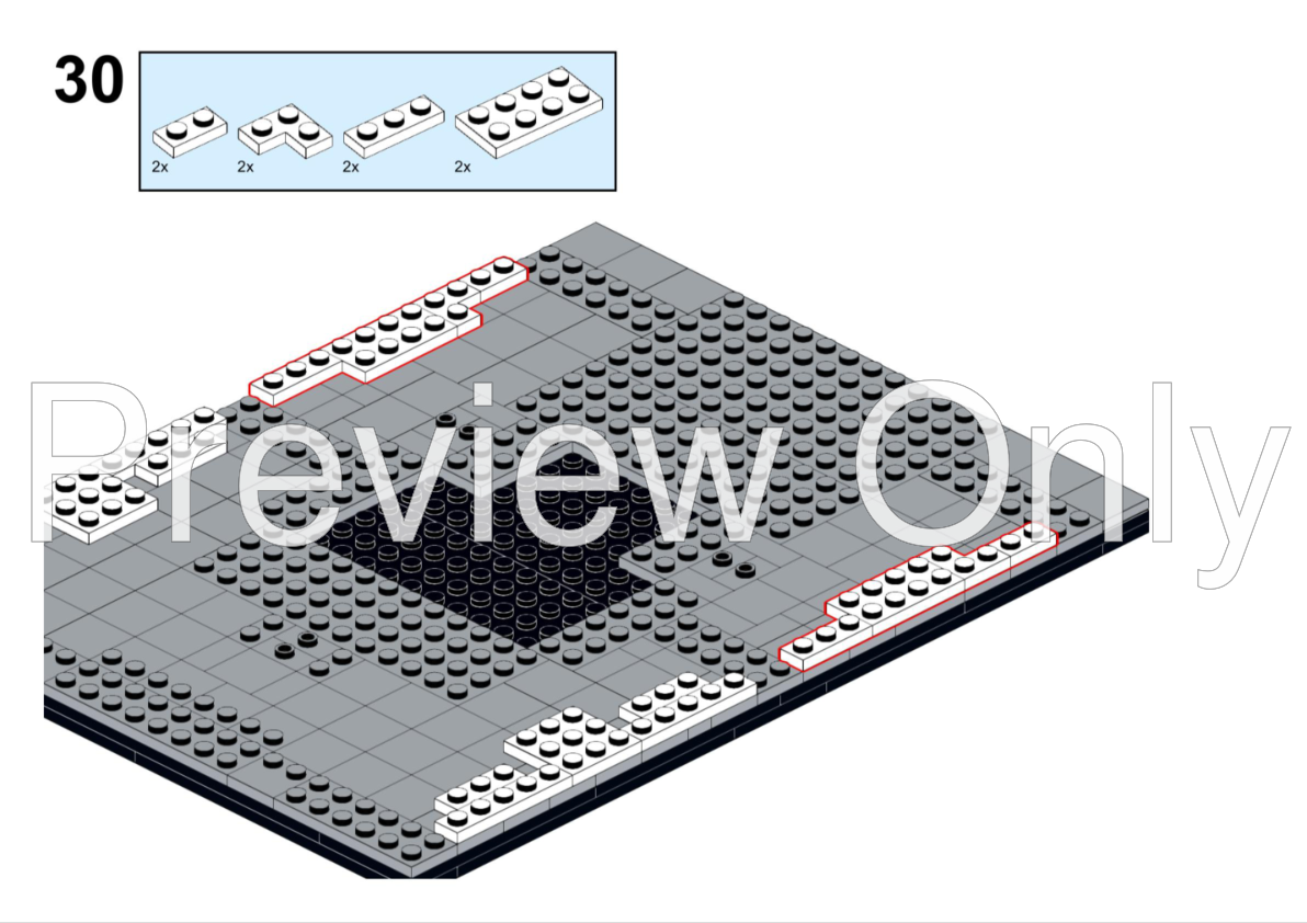 LEGO MOC The Forbidden City Center by uminuo | Rebrickable - Build with ...