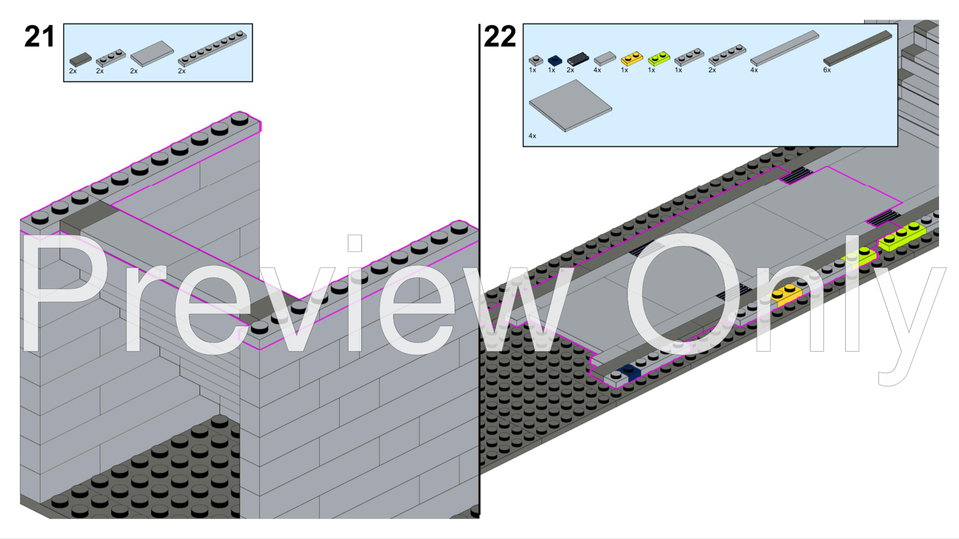LEGO MOC underground passage by xiaowang | Rebrickable - Build with LEGO