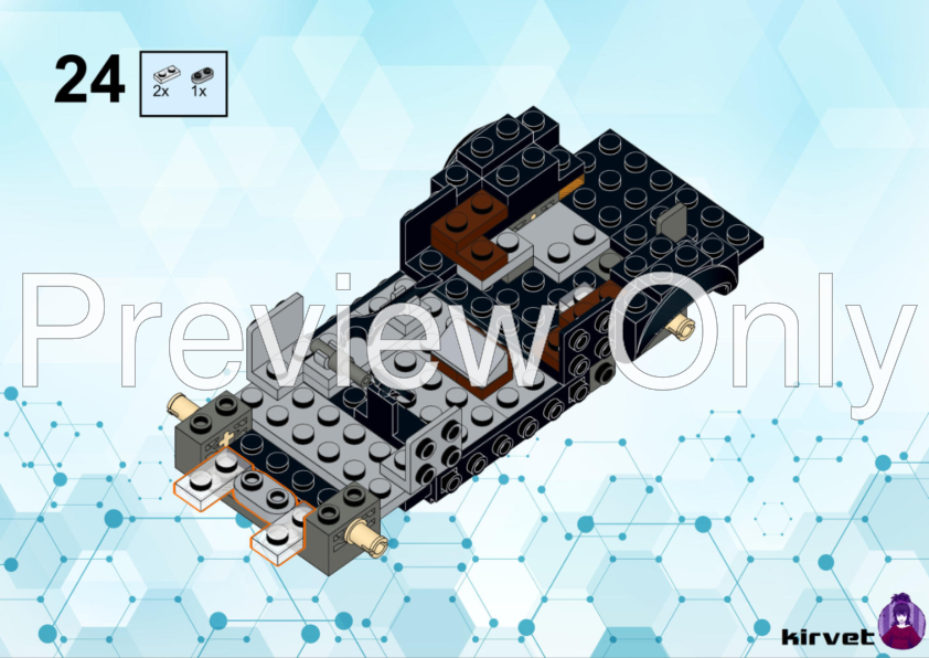 LEGO MOC 76912 Drift Pickup by Kirvet | Rebrickable - Build with LEGO