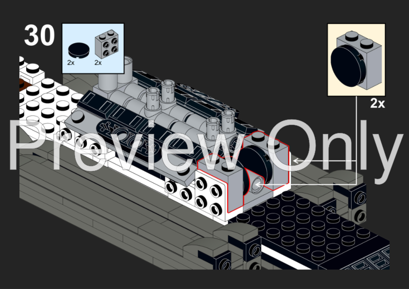 LEGO MOC 1:35 TOG-2* (Gray) by super_cacti | Rebrickable - Build with LEGO