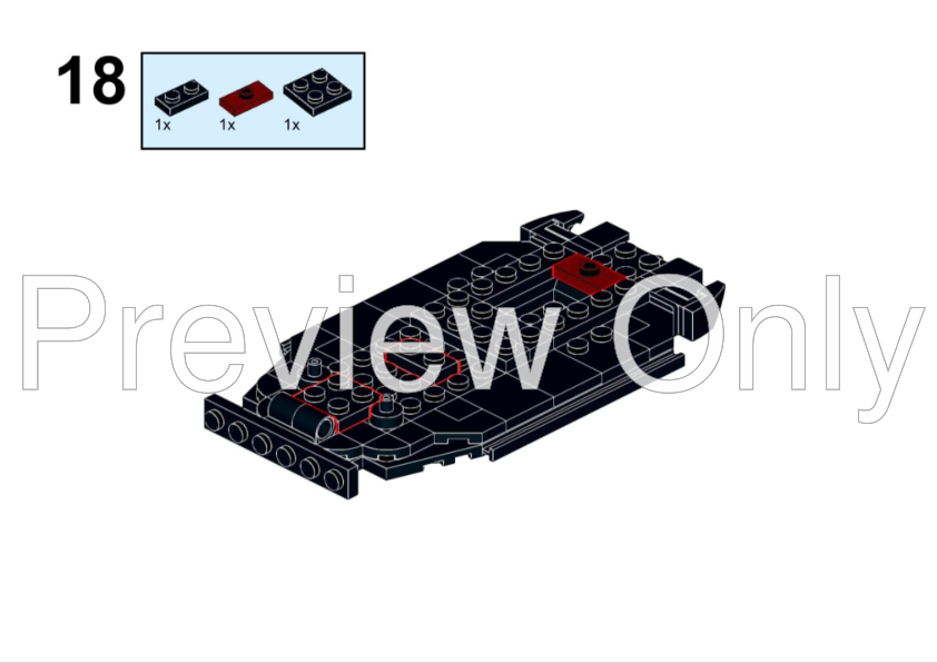 LEGO MOC Ferrari SF23 Formula 1 Car (Dark Red) by ocibiwhat ...