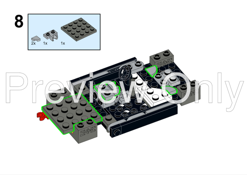 LEGO MOC 76912 BMW E30 M3 by KMPMOCS | Rebrickable - Build with LEGO
