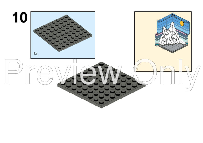 LEGO MOC Utah - Habitat Stack by Salt_LEGO_City | Rebrickable - Build ...