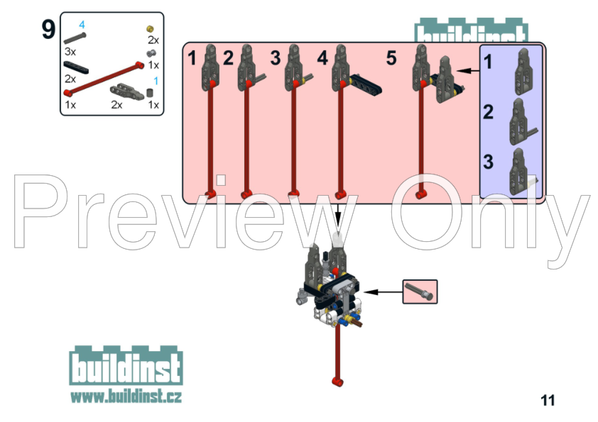 LEGO MOC 42077: Nighthawk Helicopter by Tomik | Rebrickable - Build ...