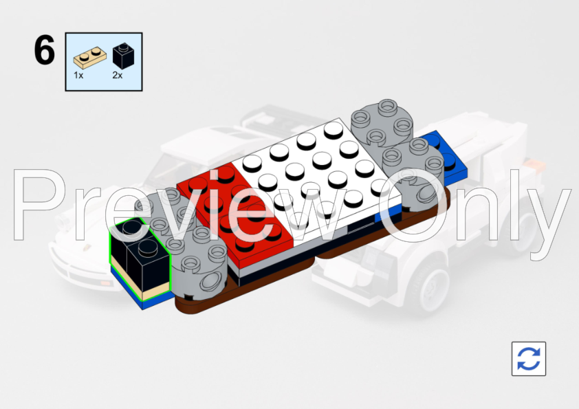 LEGO MOC 75895 White Rumbler by Keep On Bricking | Rebrickable - Build ...