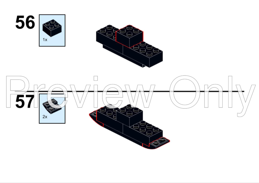 LEGO MOC Lego Bust Collection (Dark Lord (Prequels Edition), Scout ...