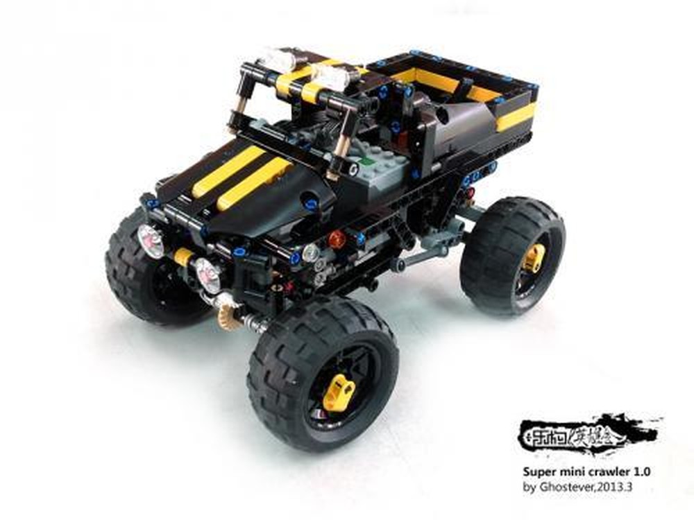LEGO MOC Super Mini Crawler by ghostever | Rebrickable - Build with LEGO