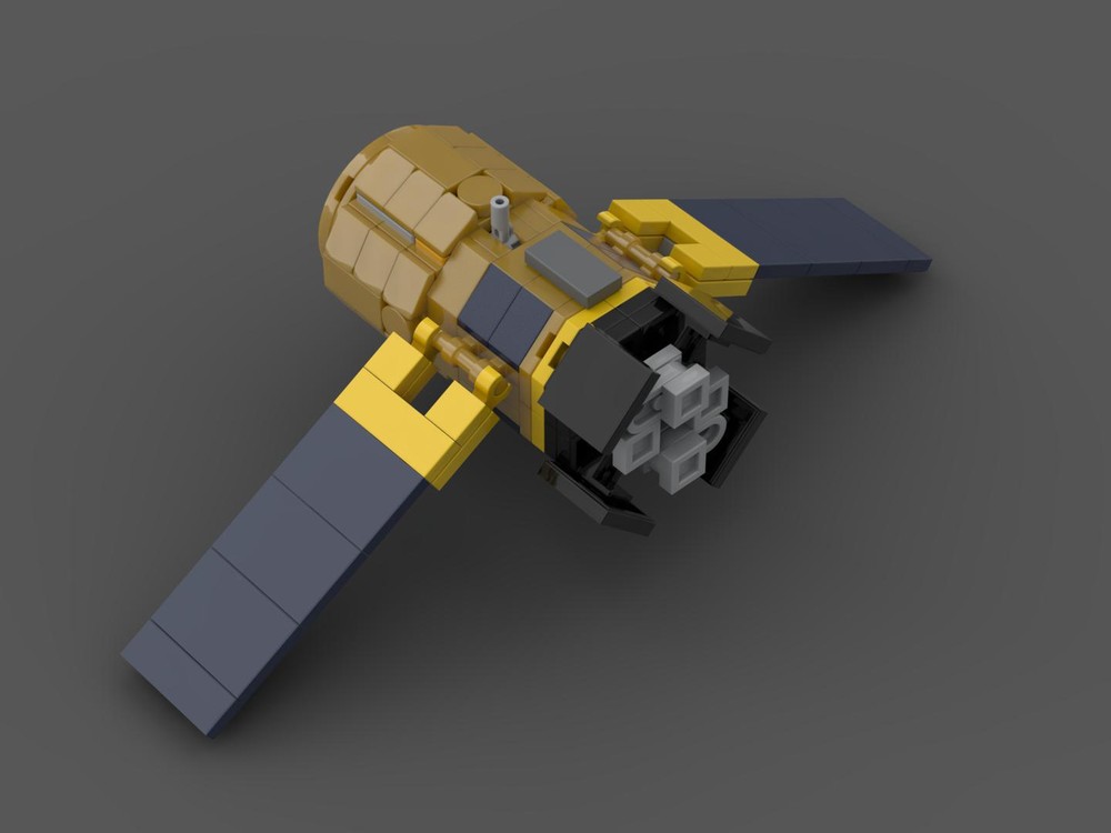 LEGO MOC JAXA HTV-X [1:110 Saturn V scale] cargo spacecraft by ...