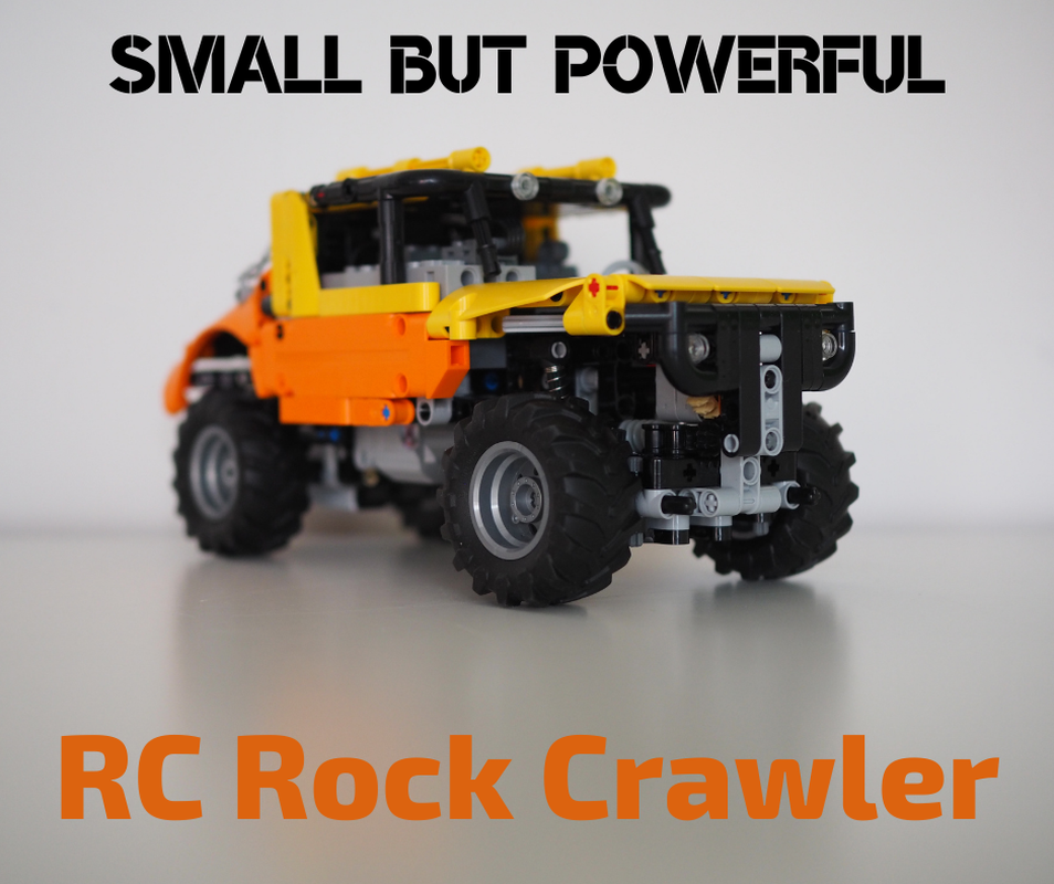 LEGO MOC Small RC Rock Crawler by mic8per | Rebrickable - Build with LEGO
