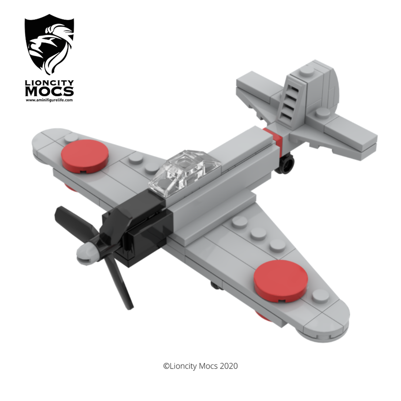 LEGO MOC A6M2 Zero Fighter WWII Mini Aircraft MOC by Lioncity Mocs ...