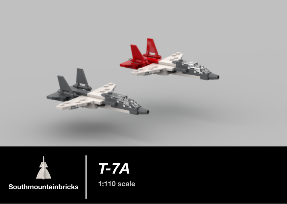 LEGO MOC T-7A [1:110 scale] by Southmountainbricks | Rebrickable ...