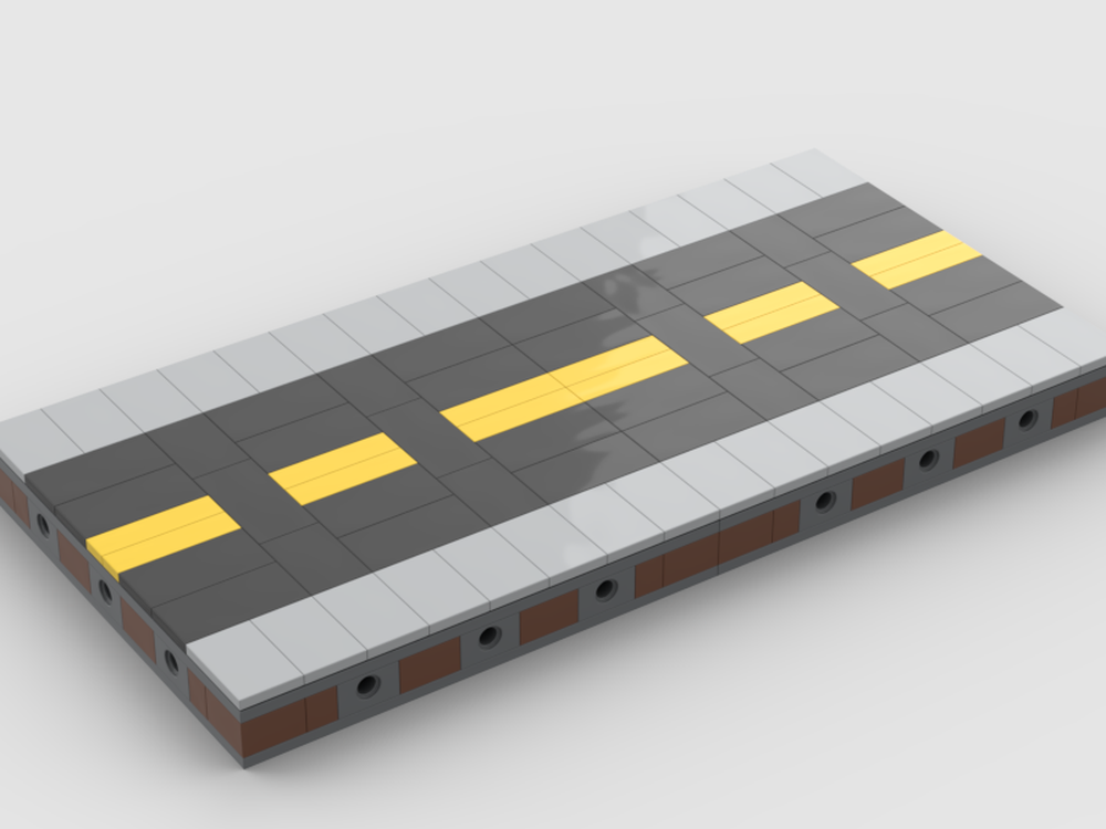 LEGO MOC Simple road by Boomdidit | Rebrickable - Build with LEGO