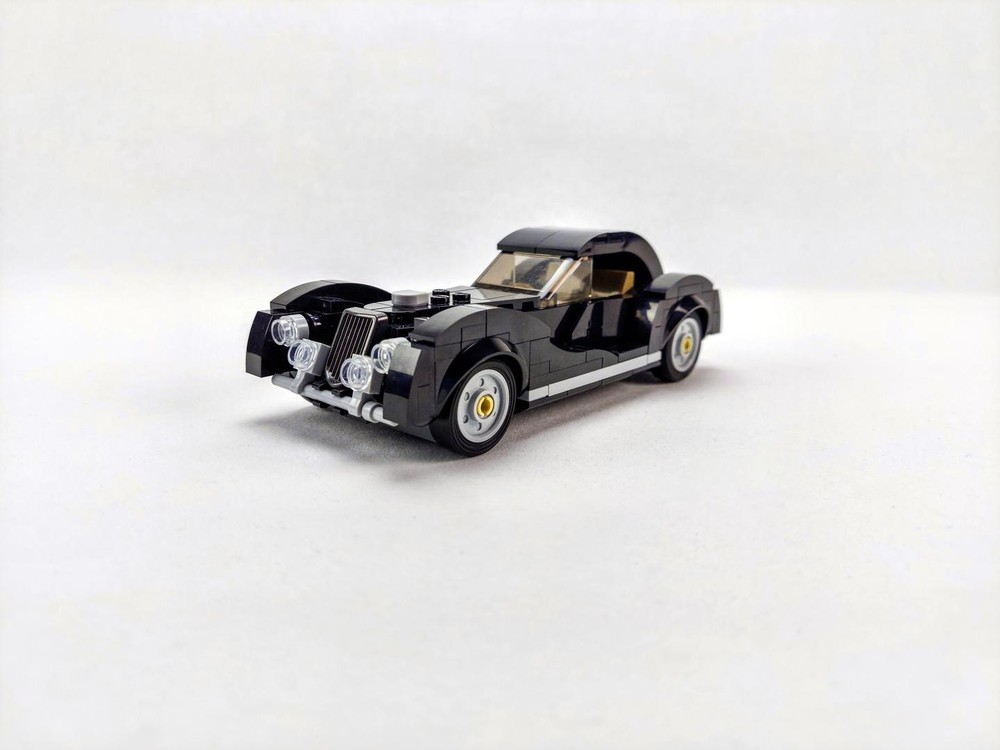 LEGO MOC Vintage sports car by SFH_Bricks | Rebrickable - Build with LEGO