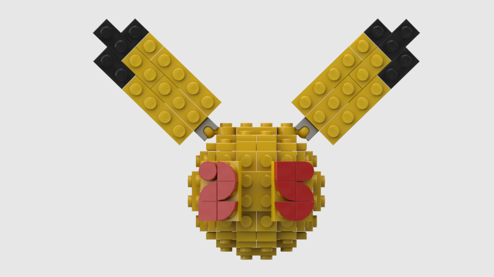 LEGO MOC Pokémon 25th Anniversary Logo by eadgarc | Rebrickable - Build ...