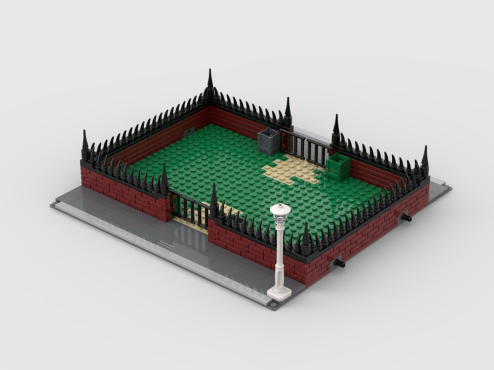 LEGO MOC Modular Park by jameshigson0512 | Rebrickable - Build with LEGO
