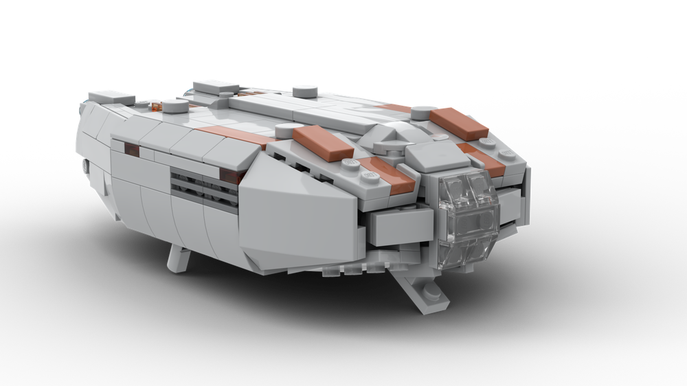 LEGO MOC Type 6 (1:300 scale) by Qwinter | Rebrickable - Build with LEGO