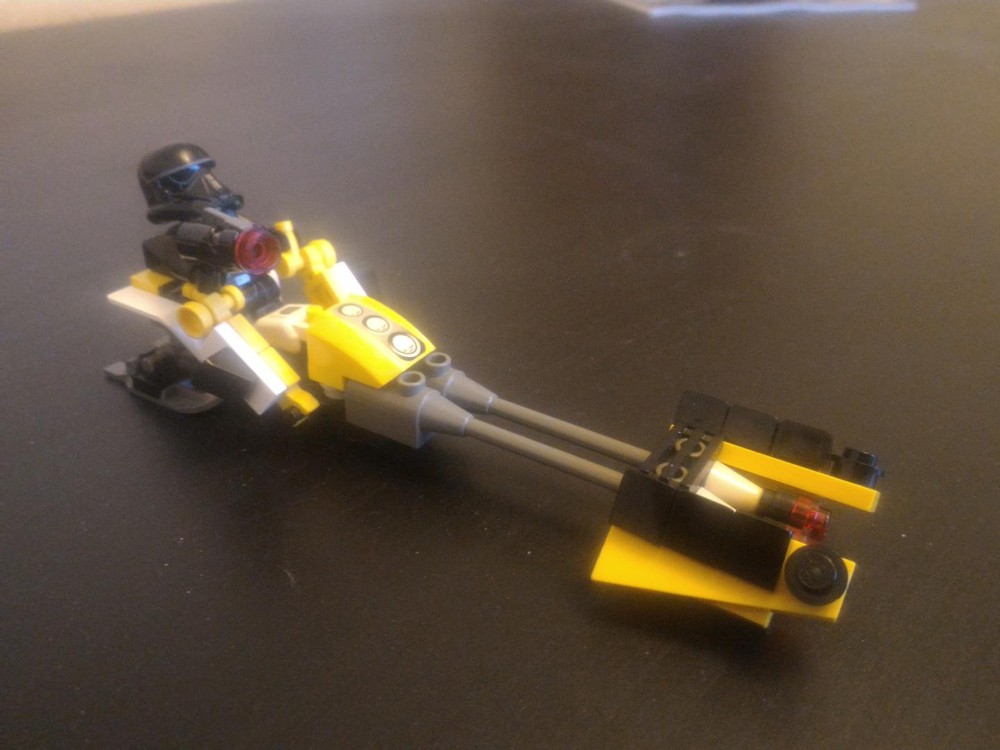 LEGO MOC Star Wars Yellow Speeder by YoshiLT | Rebrickable - Build with ...