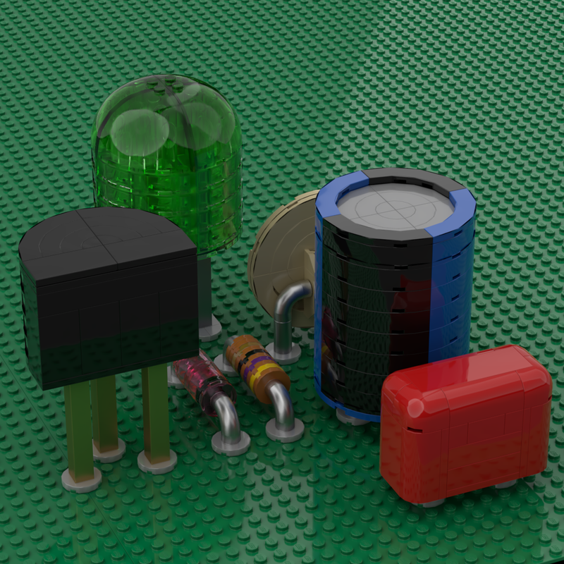 LEGO MOC Transistor by limefrog | Rebrickable - Build with LEGO