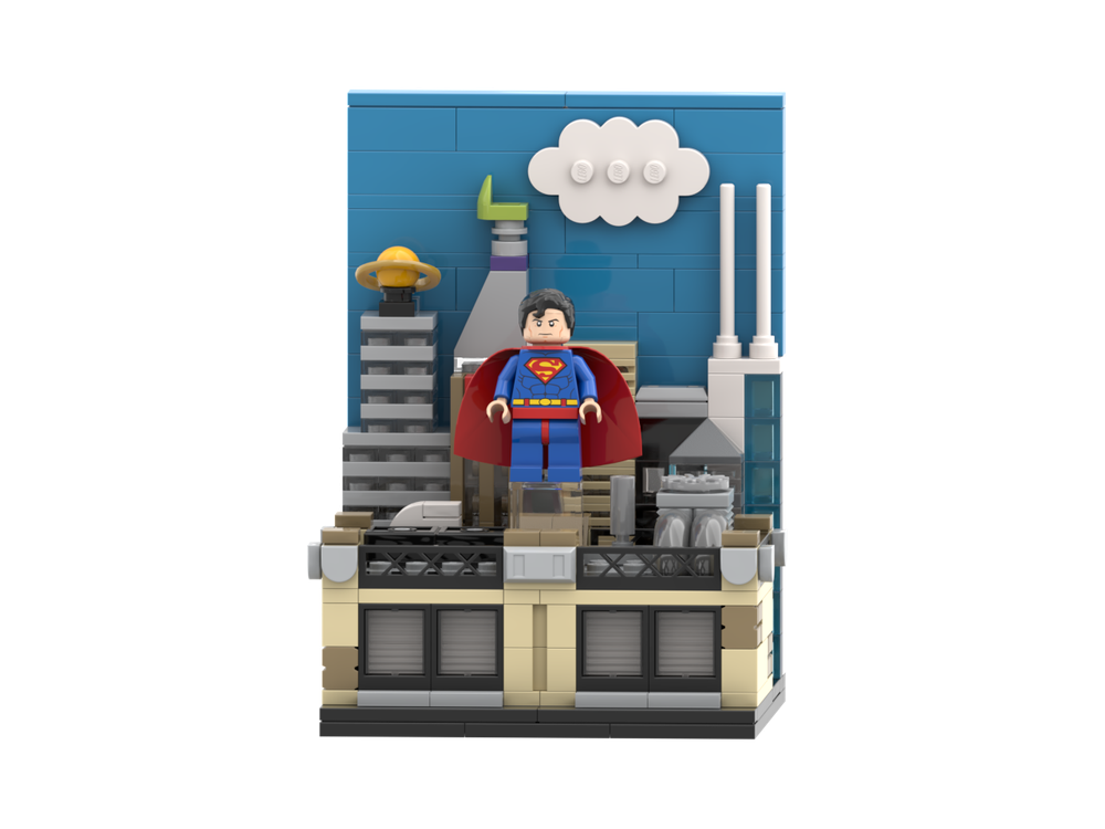 Lego Man Of Steel