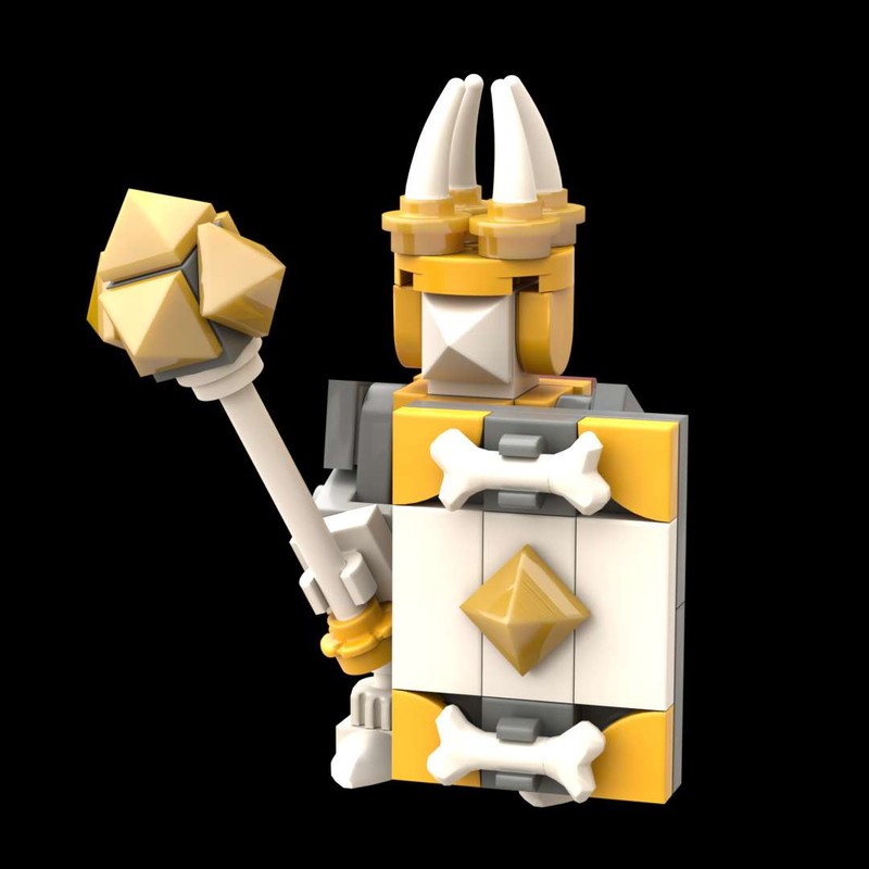 LEGO MOC Skeleton King by dariusdrum | Rebrickable - Build with LEGO