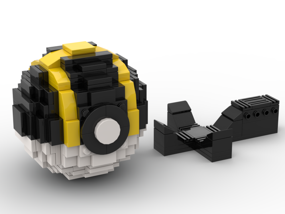 LEGO MOC Pokemon UltraBall by Jedi Plb | Rebrickable - Build with LEGO