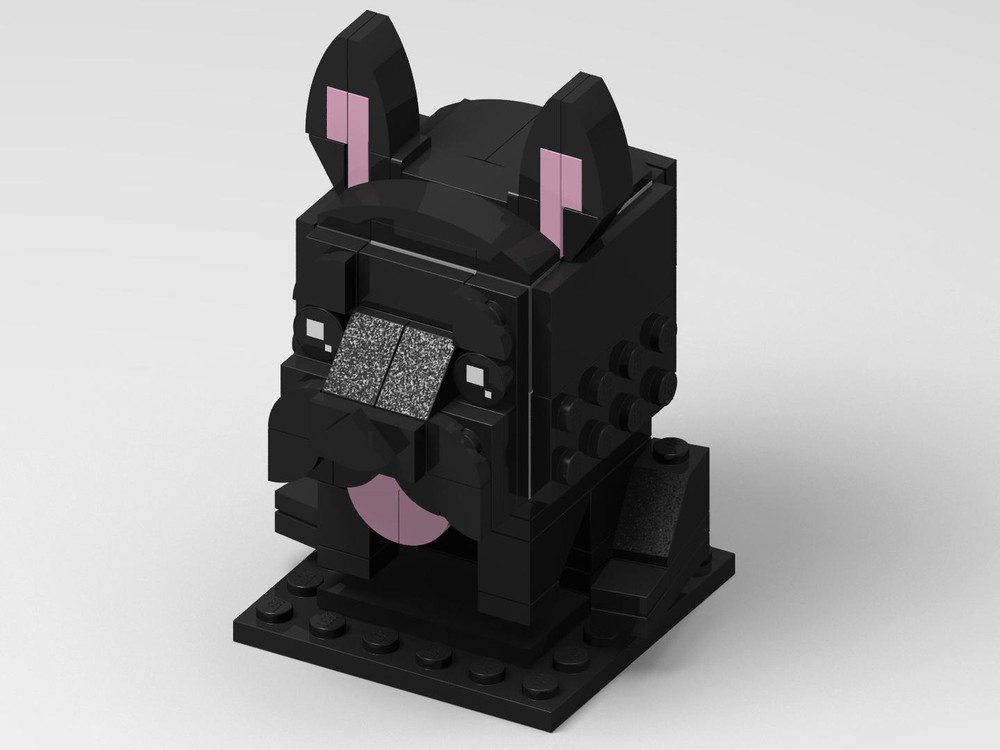 LEGO MOC Brickheadz: Terrier Dog by princessnix | Rebrickable - Build ...