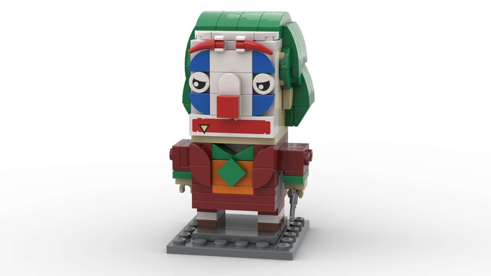 LEGO MOC Joker - SimBa Heads by barsim70 | Rebrickable - Build with LEGO