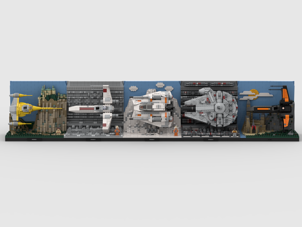 LEGO MOC Bundle - Modular Display Series by Mon Mocma | Rebrickable ...