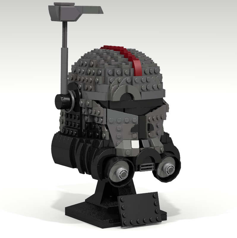 LEGO MOC Crosshair helmet by TimBricks99 | Rebrickable - Build with LEGO