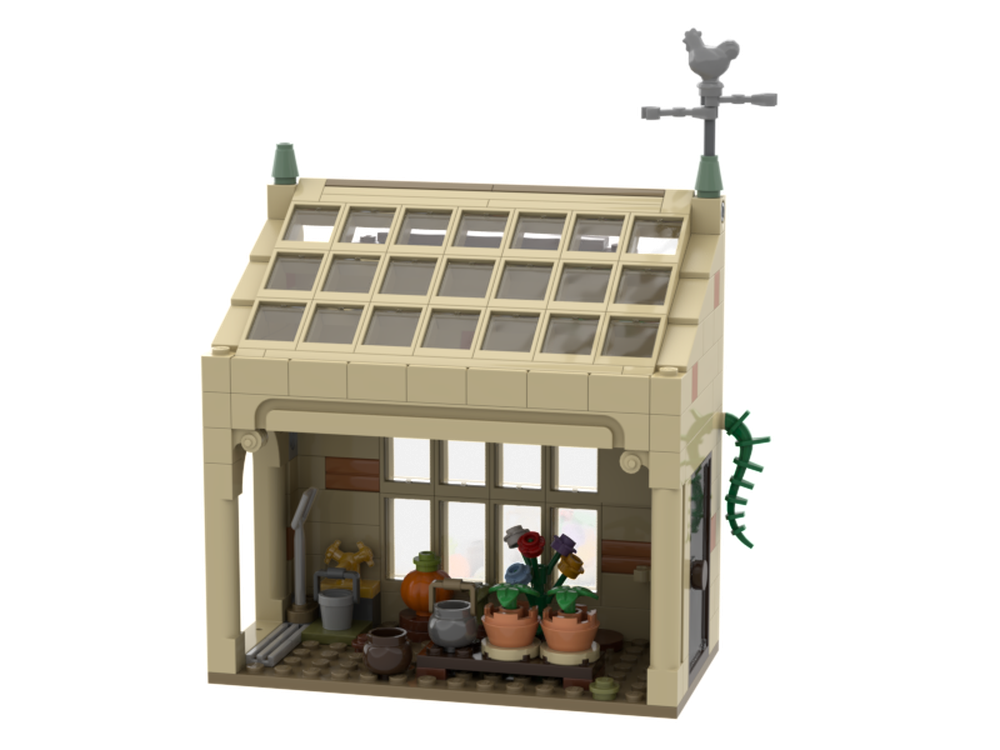 LEGO MOC Hogwart’s Greenhouse - Modular by james.sparham | Rebrickable ...