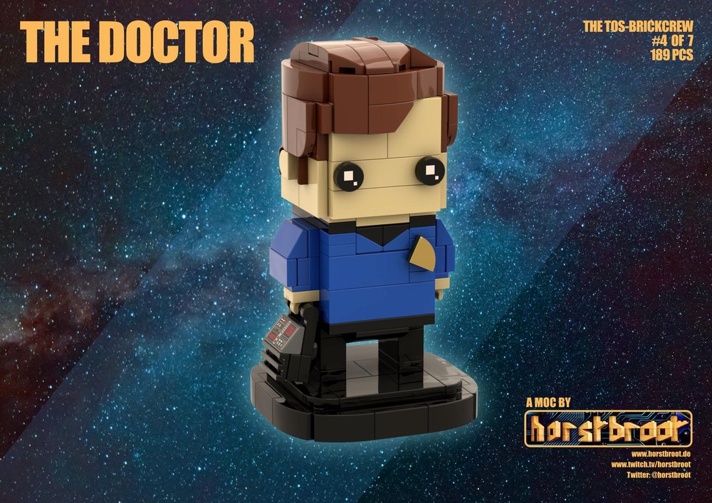 LEGO MOC The Doctor | TOS Brickcrew #4 of 7 by horstbroot | Rebrickable ...