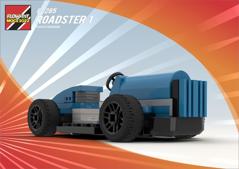 LEGO MOC Roadster 1 by FlowTnT | Rebrickable - Build with LEGO