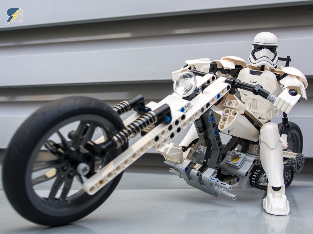 LEGO MOC 1st Stormtrooper motorcycle - 42036+42039 by RacingBrick ...