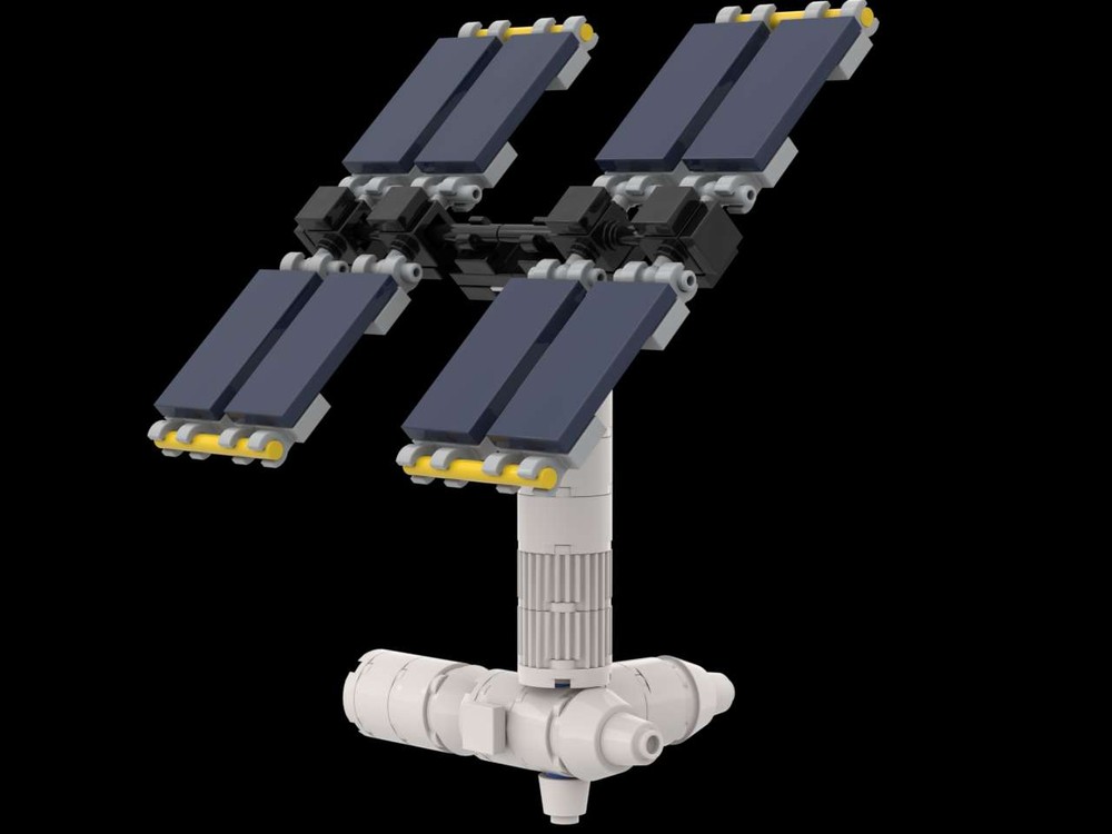 LEGO MOC ISS Scale Axiom Space Station by CosmicTemplar | Rebrickable ...