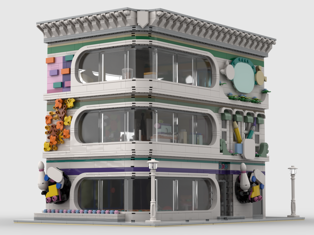 LEGO MOC Friendship Tower by Noobricks | Rebrickable - Build with LEGO