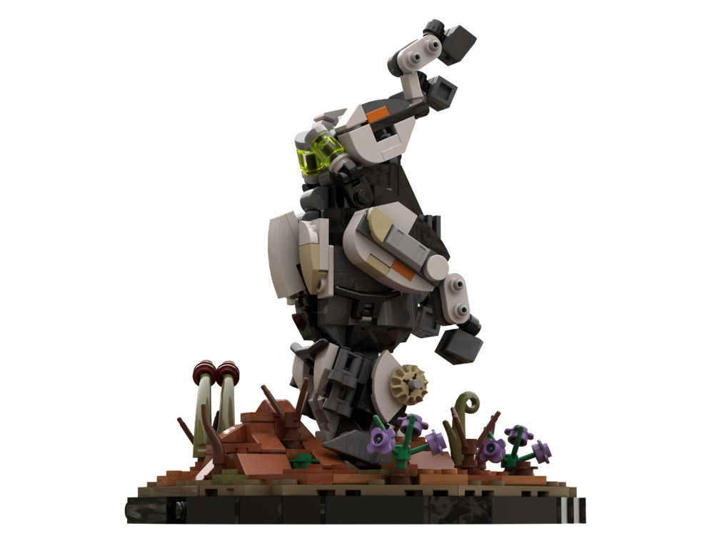 LEGO MOC Horizon Forbidden West Bristleback with Stand by Kaelfros ...