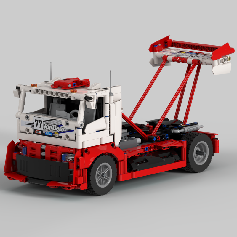 LEGO MOC RC Racing Truck by Apachaihapachai | Rebrickable - Build with LEGO