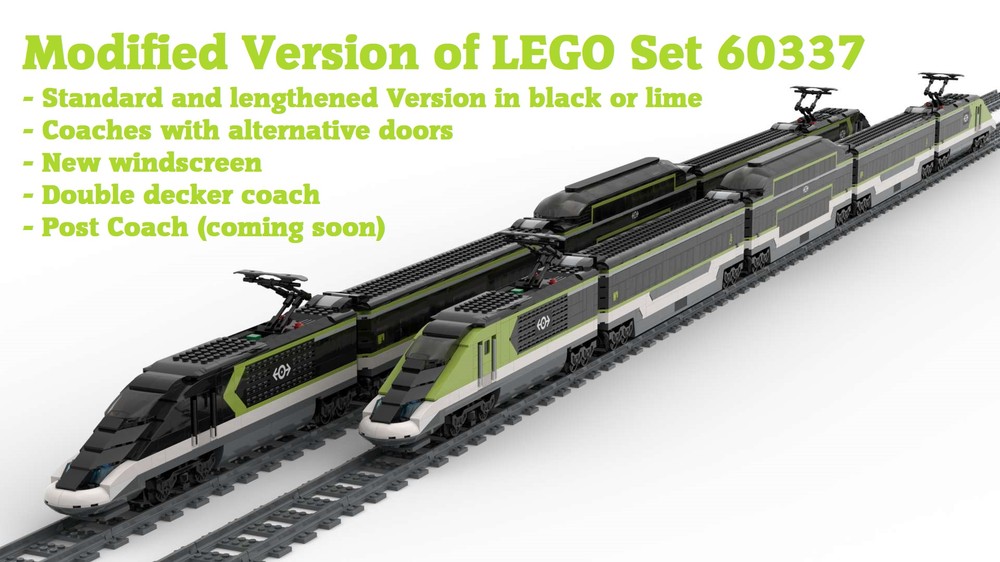 Lego City Passenger Train 2022