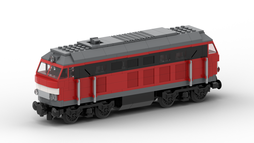 LEGO MOC Diesel engine BR218 / Diesel-Lok BR218 by flamingparrot ...