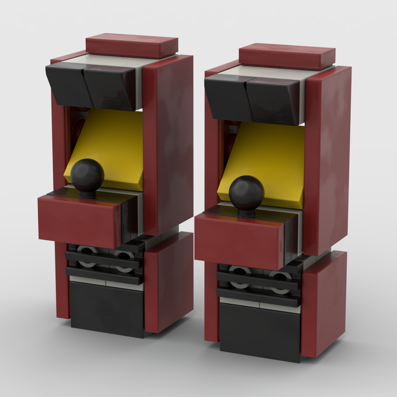 LEGO MOC Arcade Machine by The7theory | Rebrickable - Build with LEGO