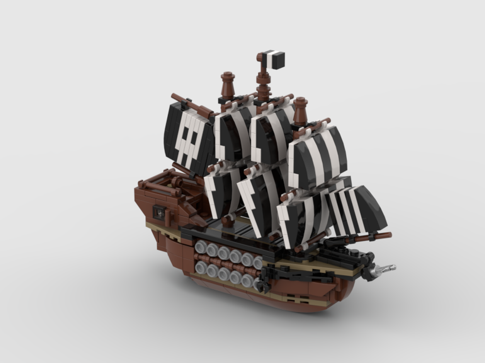 LEGO MOC Micro Pirate Ship by Lego_things_and_stuff | Rebrickable ...