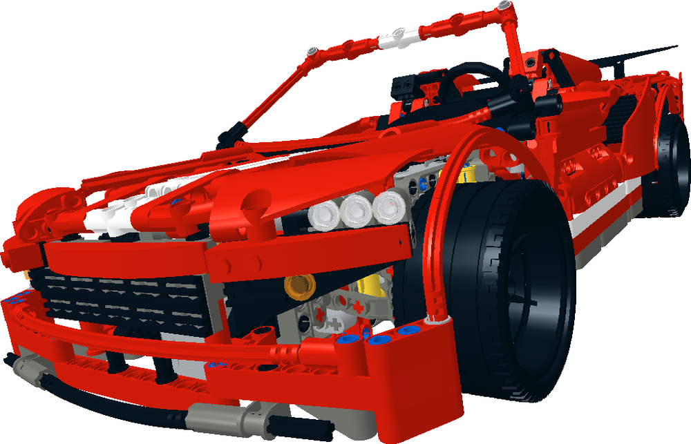 LEGO MOC 8070 Spyder by Modoro | Rebrickable - Build with LEGO
